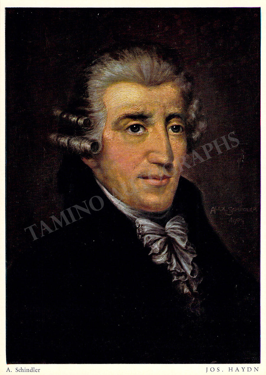 Composers Photo Postcards Unsigned Letters E - H – Tamino