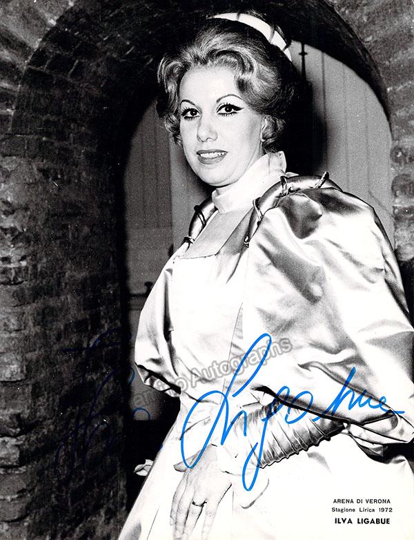 LIGABUE, Ilva (Various Autographs) – Tamino Autographs