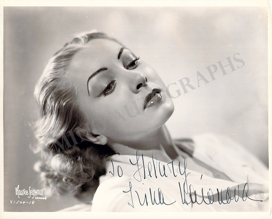 Irina Baronova Autograph Photograph – Tamino