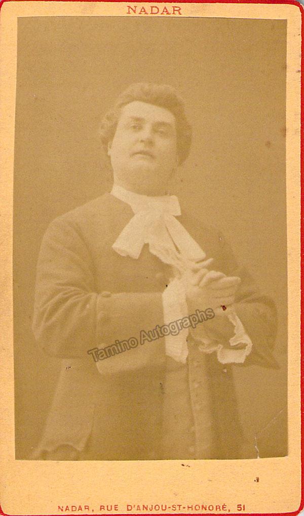 Talazac, Jean-Alexandre - CDV in Role – Tamino