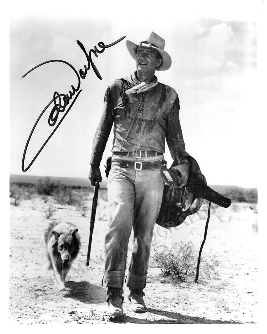 John Wayne Autograph Photograph in True Grit – Tamino