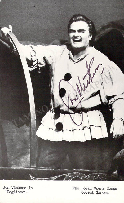 Jon Vickers Autographs – Tamino