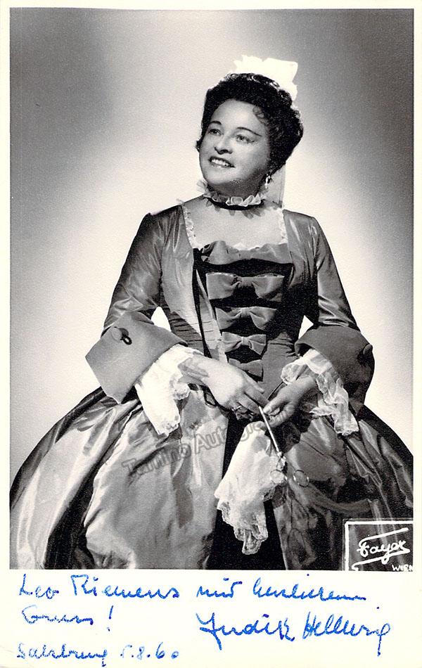 Judith Hellwig Autographs