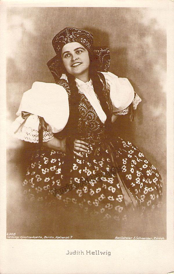 Judith Hellwig Autographs – Tamino Autographs