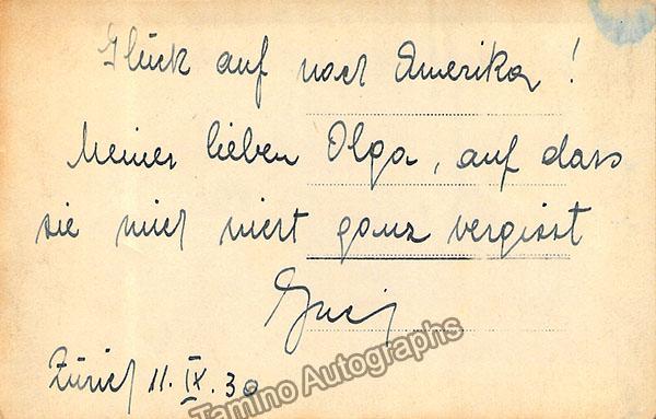 Judith Hellwig Autographs – Tamino Autographs