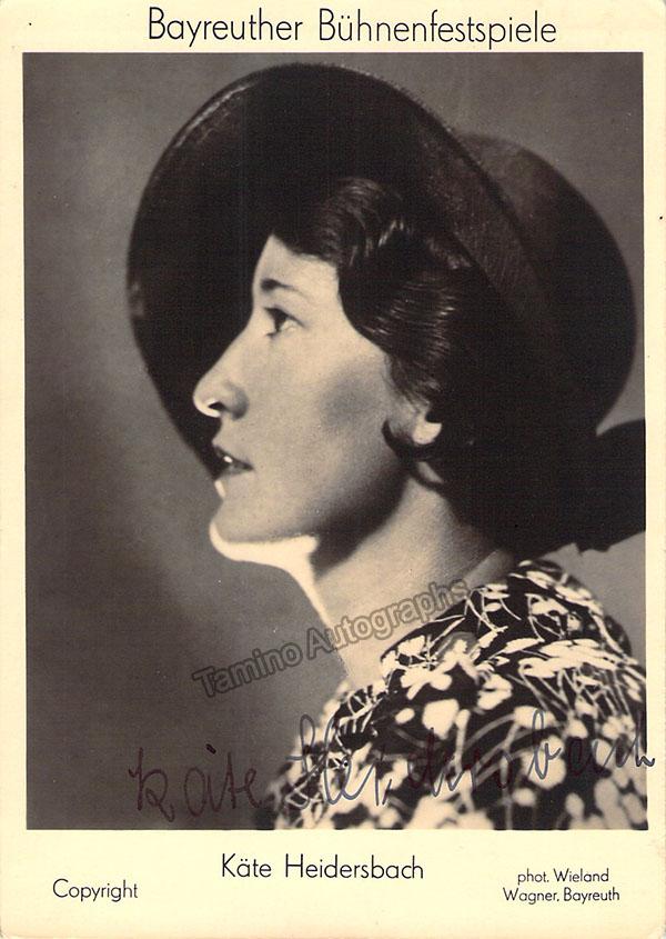 HEIDERSBACH, Käthe – Tamino