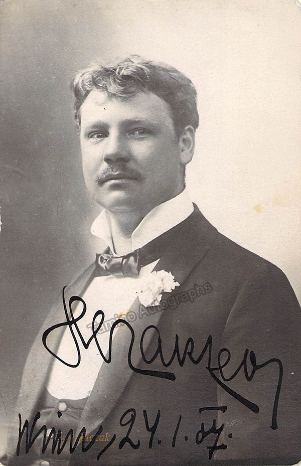 SLEZAK, Leo (Various Autographs)