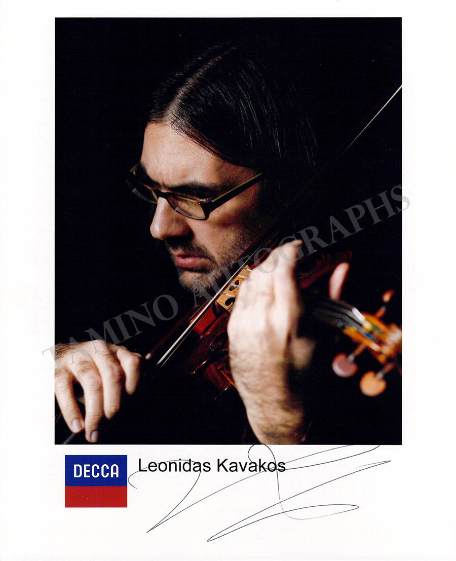 Leonidas Kavakos Autographs Photographs – Tamino Autographs