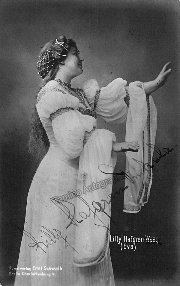 Lilly Hafgren-Waag Autographs – Tamino