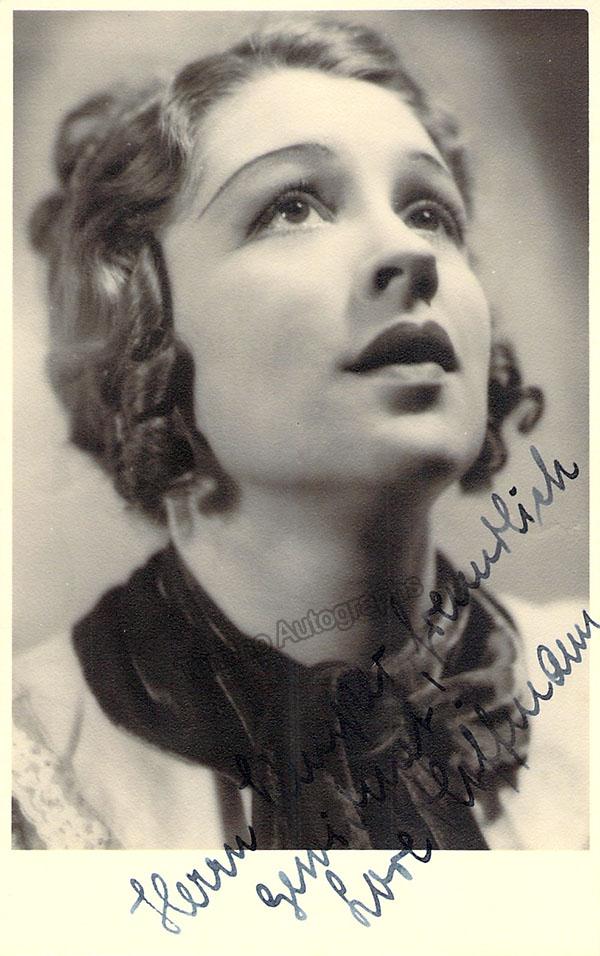 HOFFMANN, Lore - Signed Photo | Authentic Guaranteed – Tamino