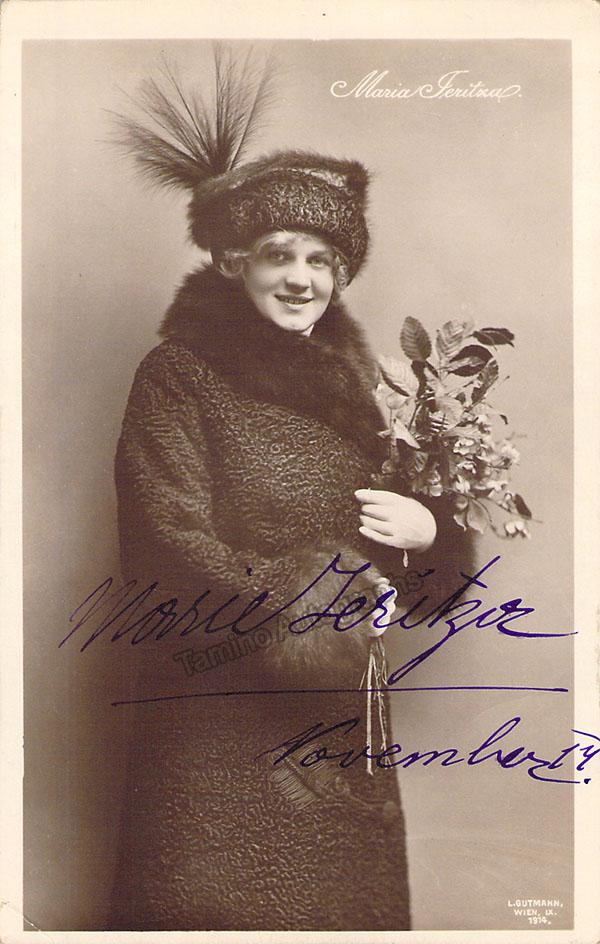 Maria Jeritza Autographs – Tamino Autographs