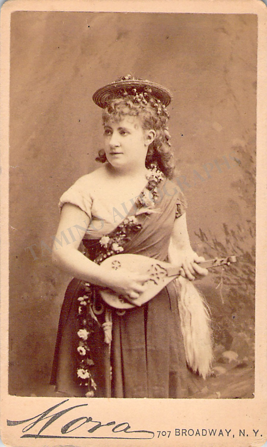 Roze, Marie - Various Unsigned CDV's and Cabinet Photos – Tamino Autographs