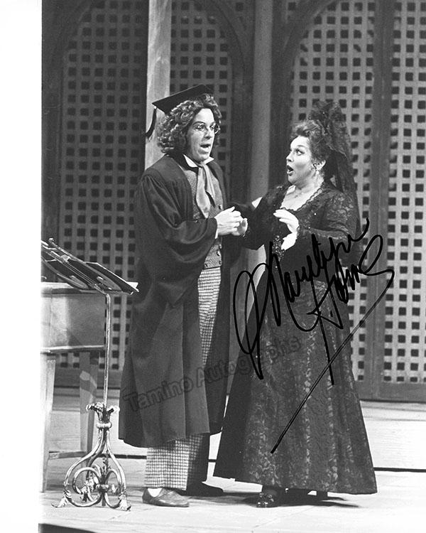Marilyn Horne Autographs – Tamino Autographs