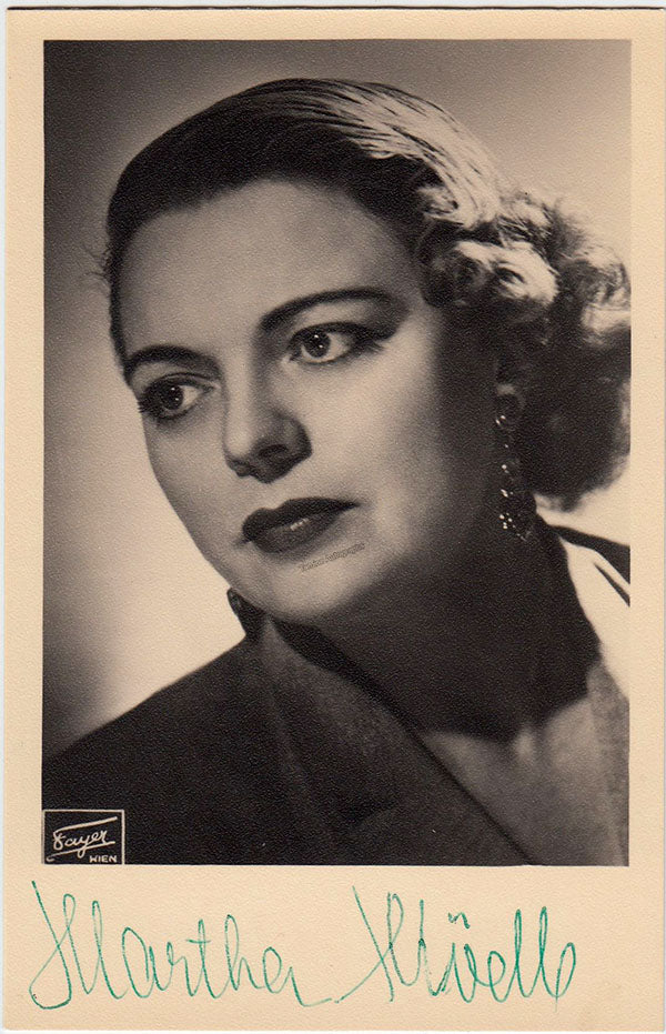 Martha Modl Autographs – Tamino