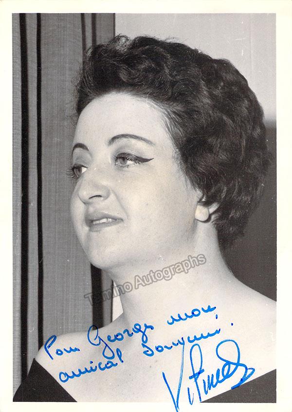 VILMA, Michele (Various Autographs) – Tamino Autographs