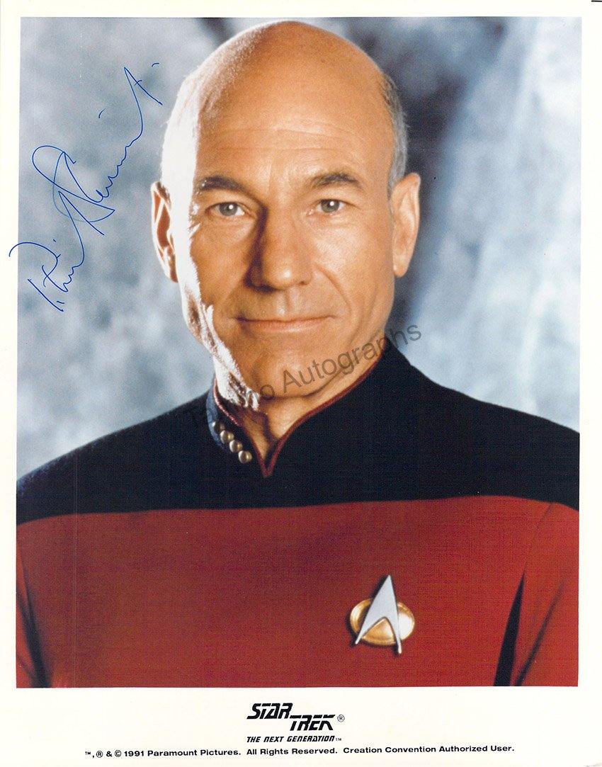 Stewart, Patrick - Signed Photo in "Star Trek: The Next Generation ...