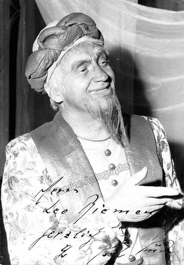 KUEN, Paul (Various Autographs) – Tamino Autographs