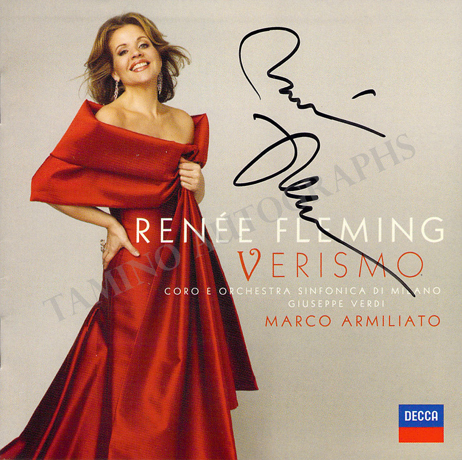 FLEMING, Renee (Various Autographs) – Tamino Autographs