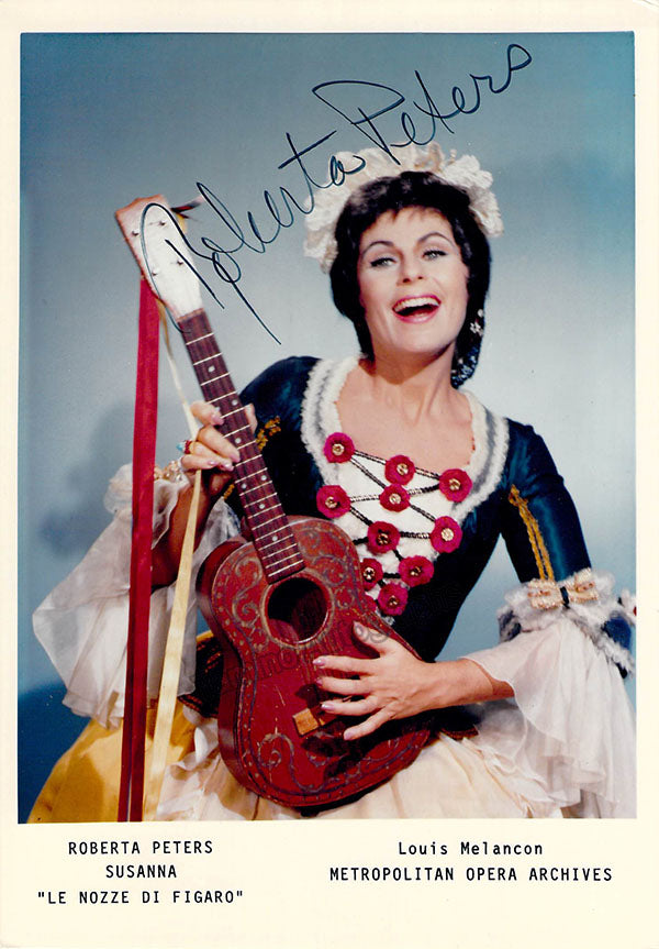 Roberta Peters Autographs