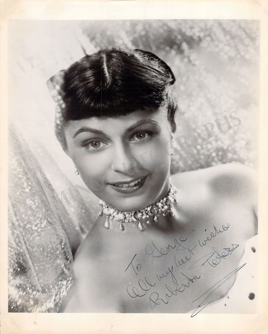 Roberta Peters Autographs – Tamino