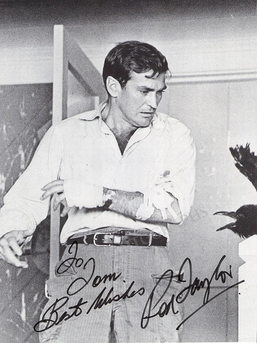 Rod Taylor Autograph Signed Photograph Half-tone – Tamino