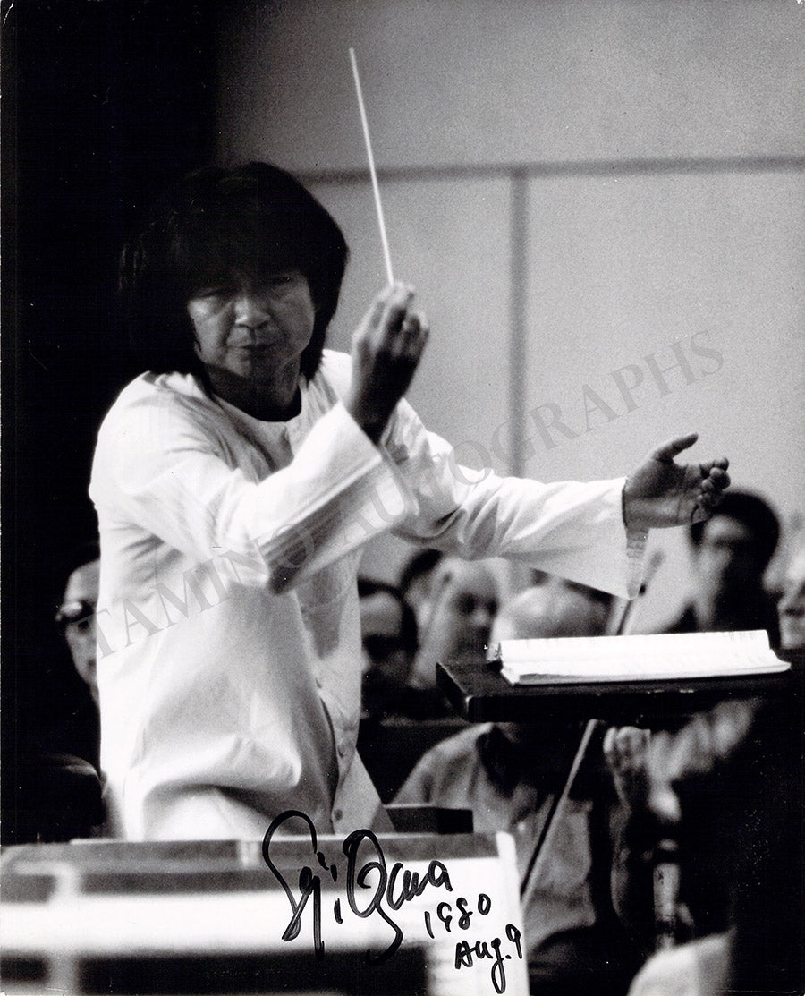 Seiji Ozawa Autographs Various Options – Tamino