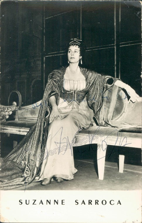 SARROCA, Suzanne (Various Autographs) – Tamino