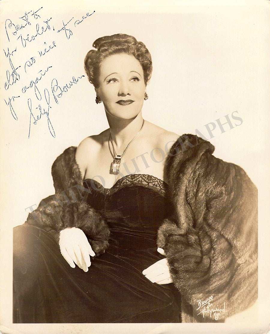 Bowan, Sibyl - Signed Photograph – Tamino