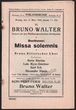 Walter, Bruno - Program Lot Berlin 1926-1928 – Tamino