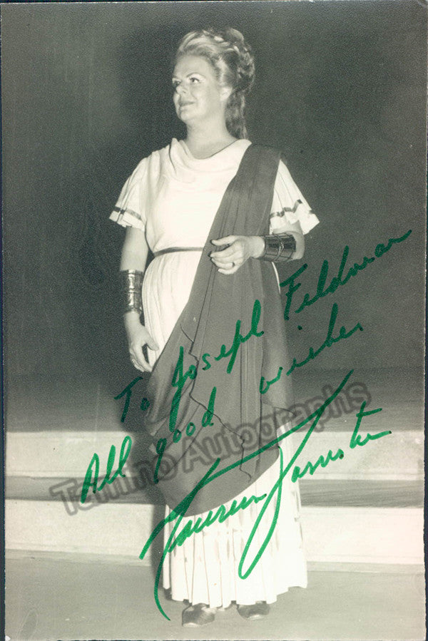 FORRESTER, Maureen - Signed Photo | Genuine Signed – Tamino Autographs