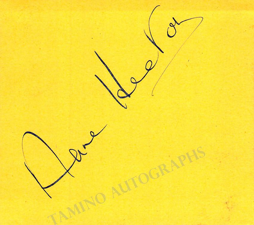 Ballet Dancers - Lot of 36 signatures – Tamino