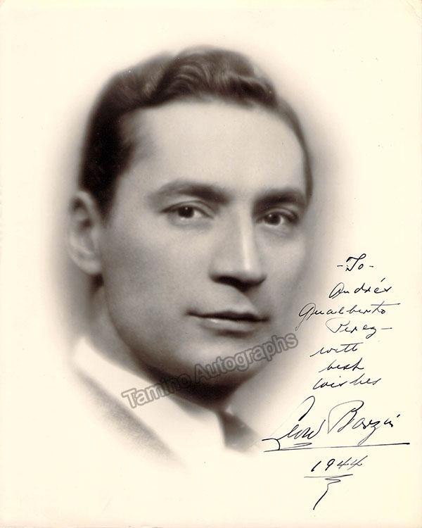 Barzin, Leon - Signed Photo 1944 – Tamino