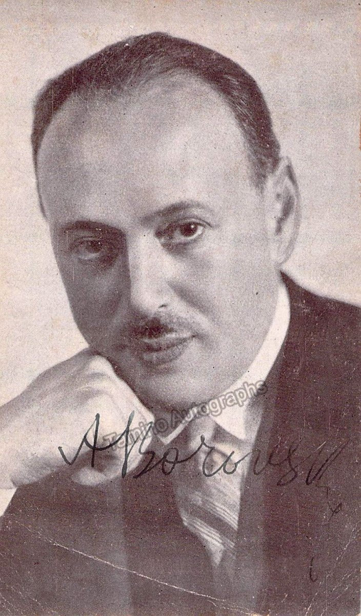Borovsky, Alexander - Signed Photo | Genuine Signed – Tamino