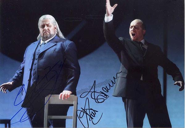 Johan Botha - Falk Struckmann Autographs Photograph – Tamino