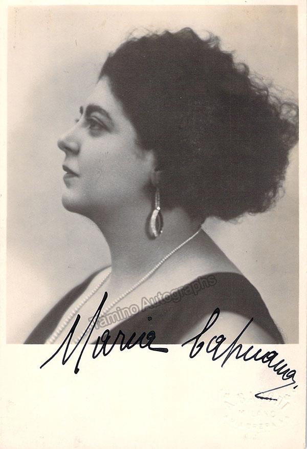Maria Capuana Autograph Signed Photo | Authentic Guaranteed – Tamino