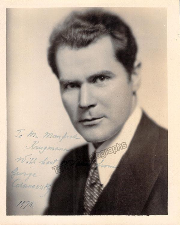 George Cehanovsky Autographs (Various Options) – Tamino