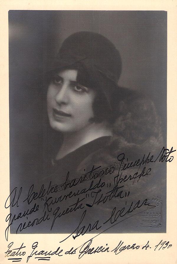 Sara Cesar Autographs (Various Options) – Tamino