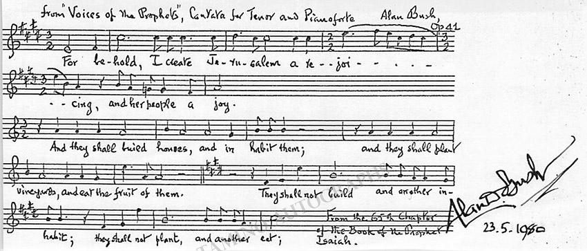 American Composers Autographs Signed Music Quotes – Tamino Autographs