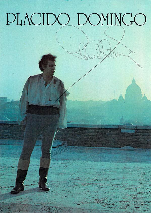 Placido Domingo Autographs – Tamino Autographs
