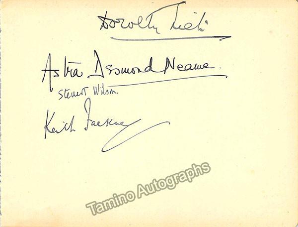Edward Elgar Autograph Signed Album Page 1931 – Tamino