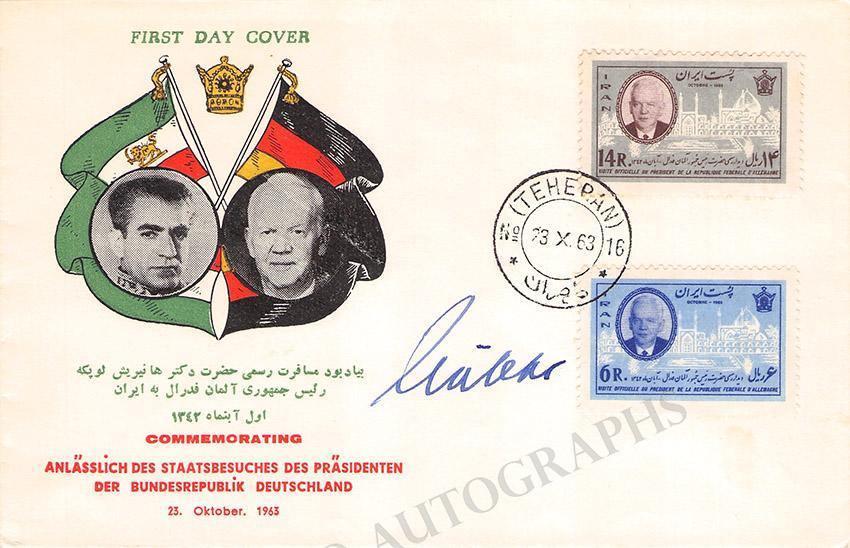 German Presidents & Chancellors - Lot of 29 Signed Autographs – Tamino