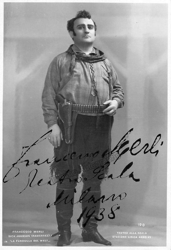 Francesco Merli Autographs – Tamino