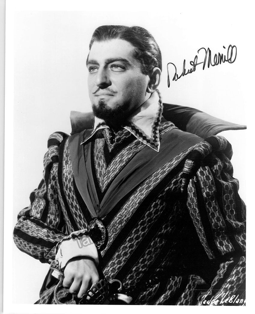 Robert Merrill Autographs Different Photographs – Tamino Autographs