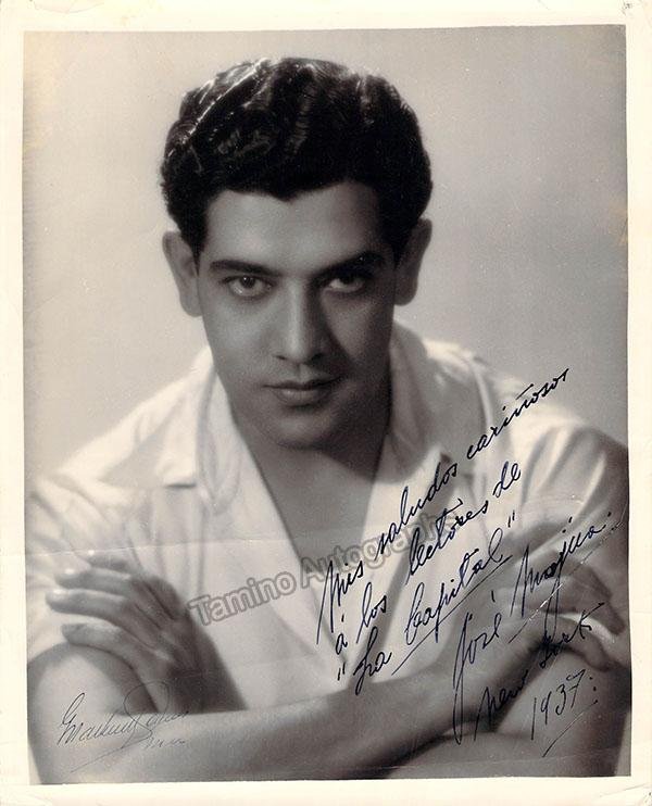 Jose Mojica Autographs (various options) – Tamino