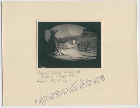 Original Photo - Siegfried, 15 August 1933 (e) – Tamino