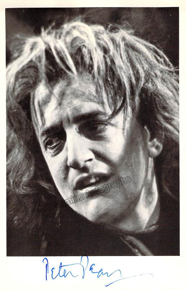 Peter Pears Autograph Signed Photograph as Peter Grimes – Tamino