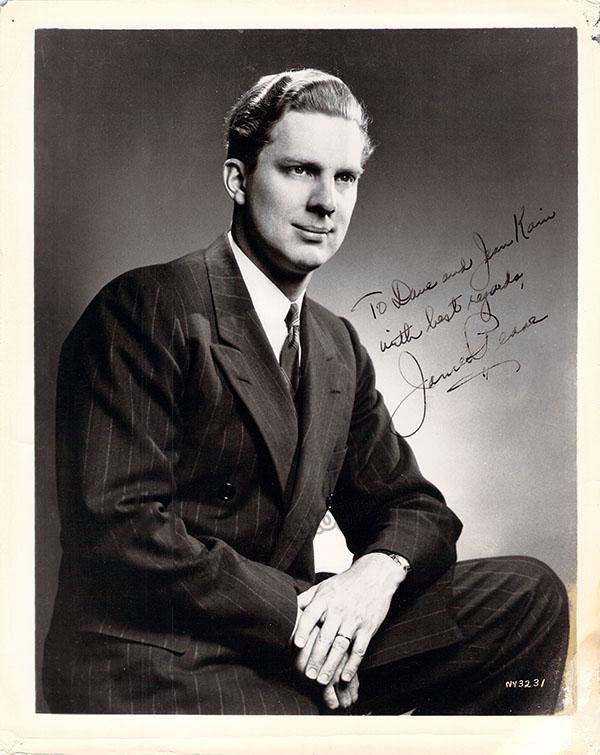 James Pease Autographs – Tamino Autographs