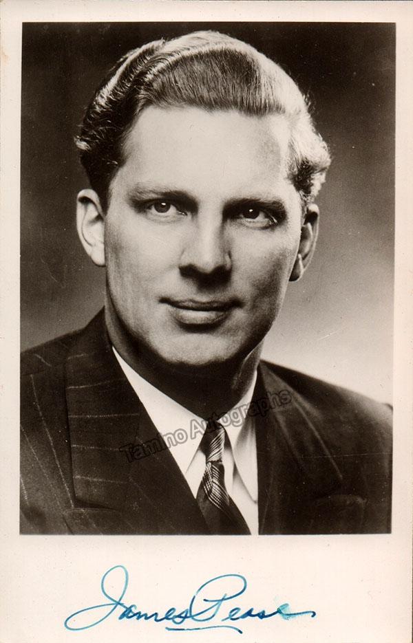 James Pease Autographs – Tamino Autographs