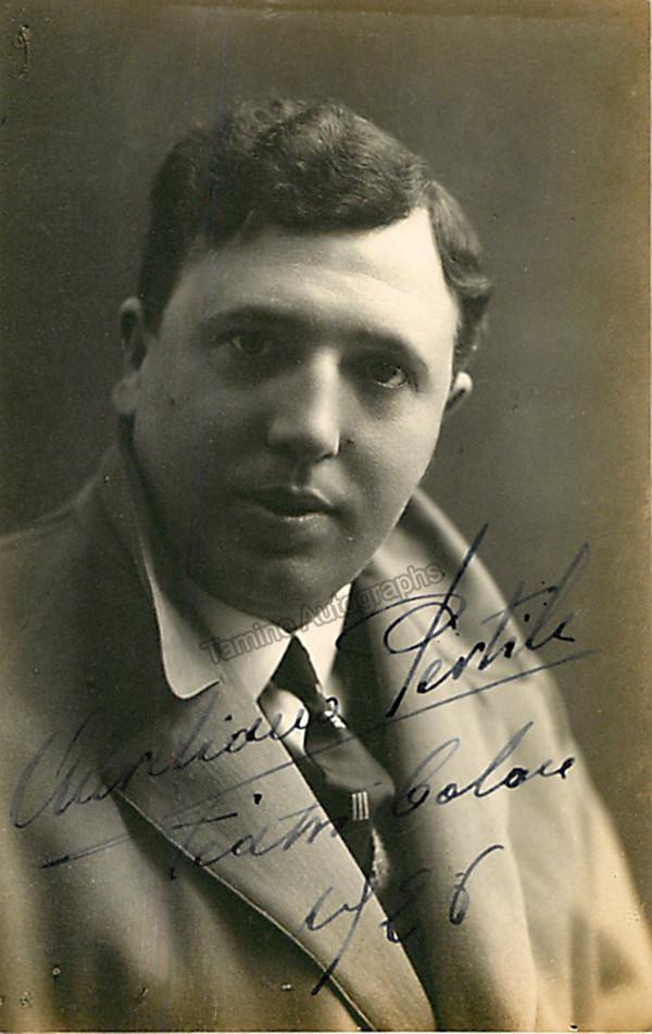 PERTILE, Aureliano - Signed Photo | Genuine Signed – Tamino