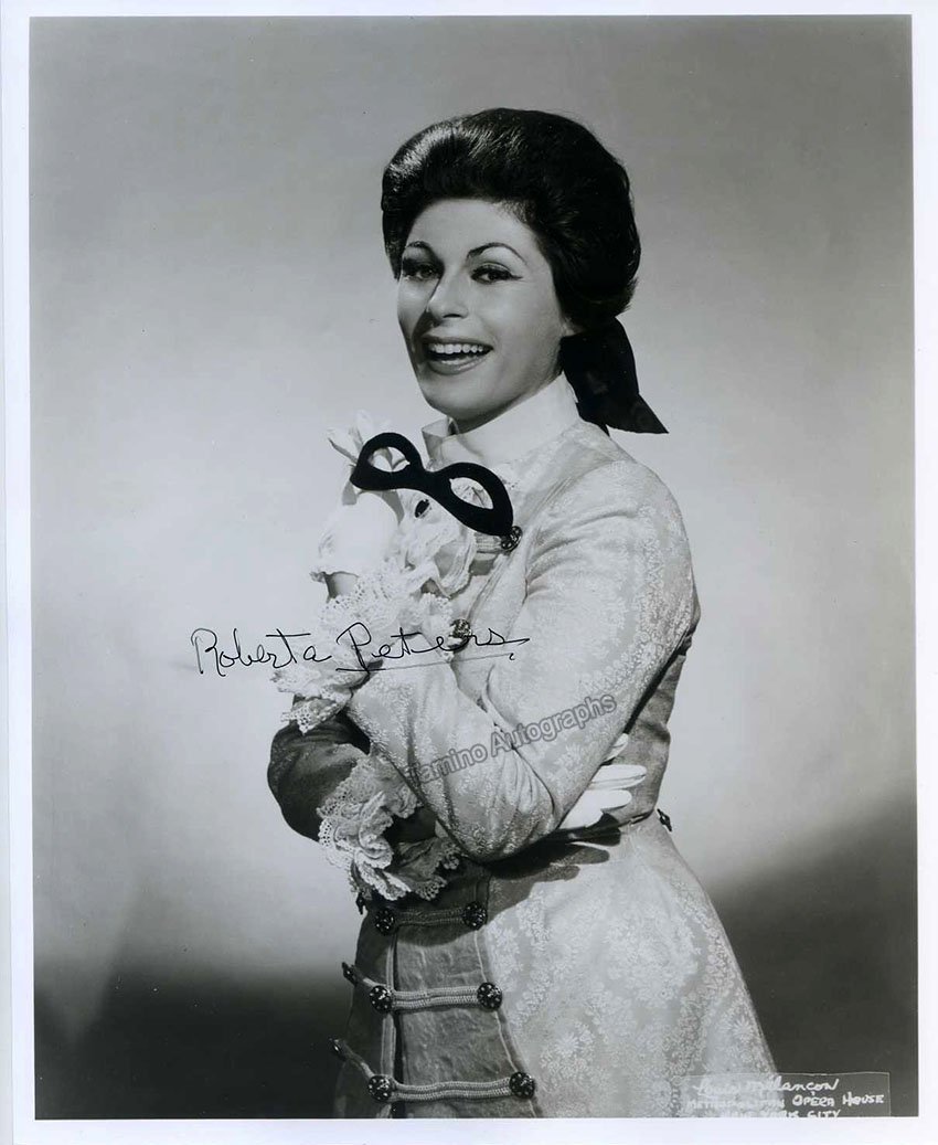 Roberta Peters Autographs